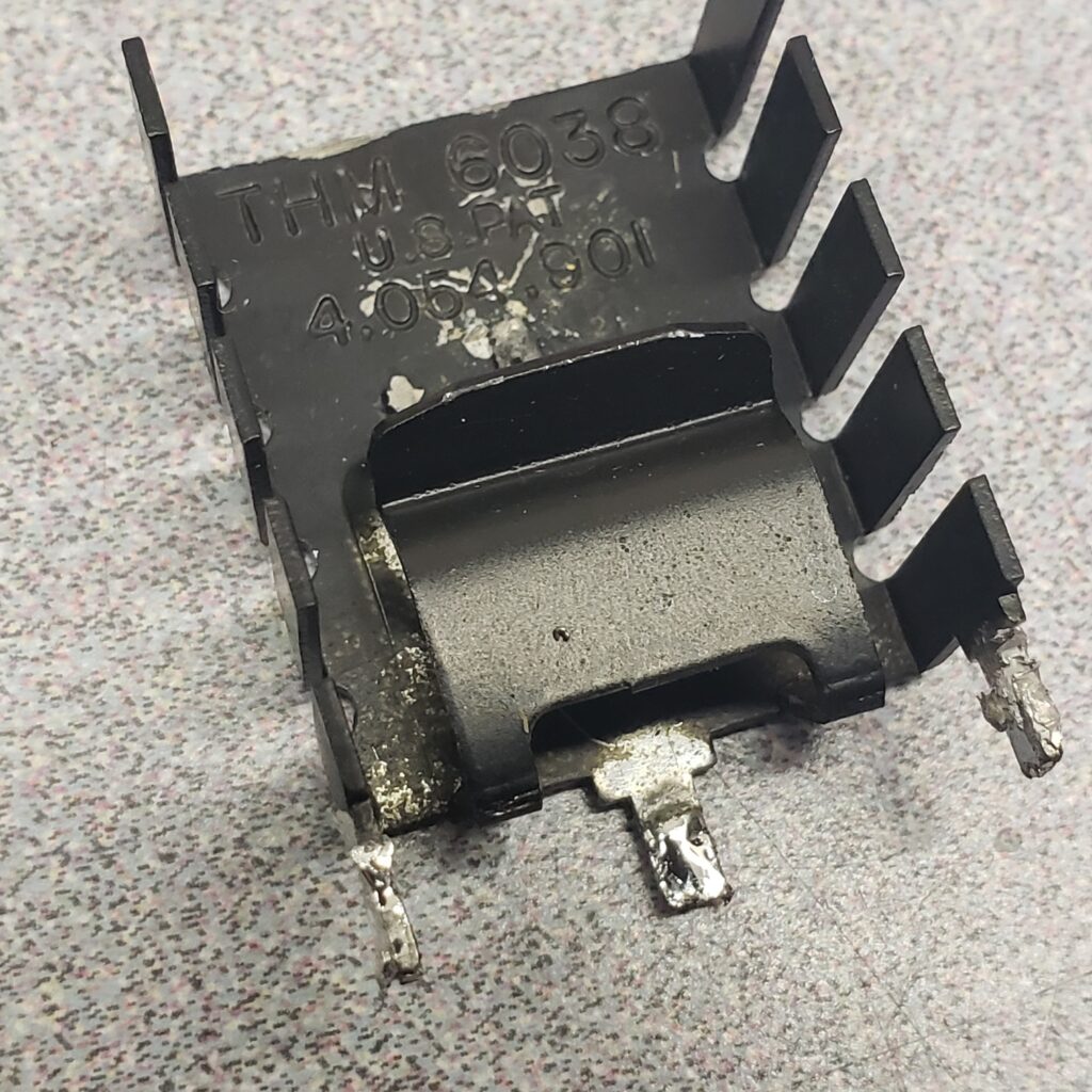 Transistor Heat Sink Fatigue | RBD TechSpot