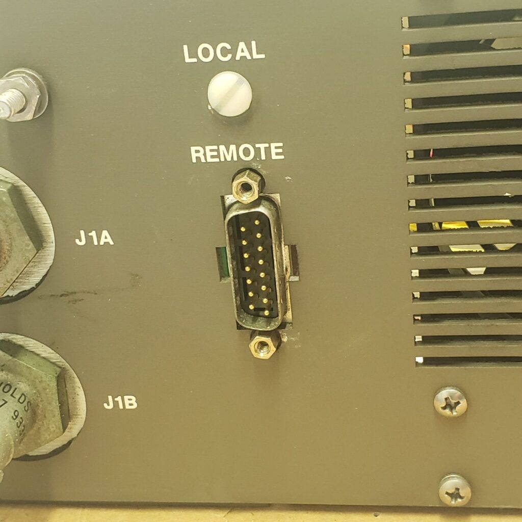 20-040 X-ray source power supply LOCAL REMOTE switch | RBD TechSpot