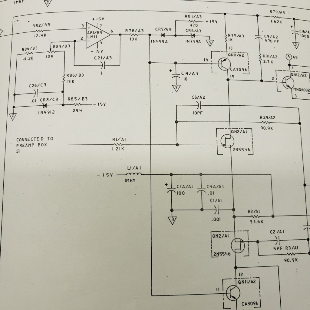 Model 99 ABS Current Preamplifier no signal problem | RBD TechSpot
